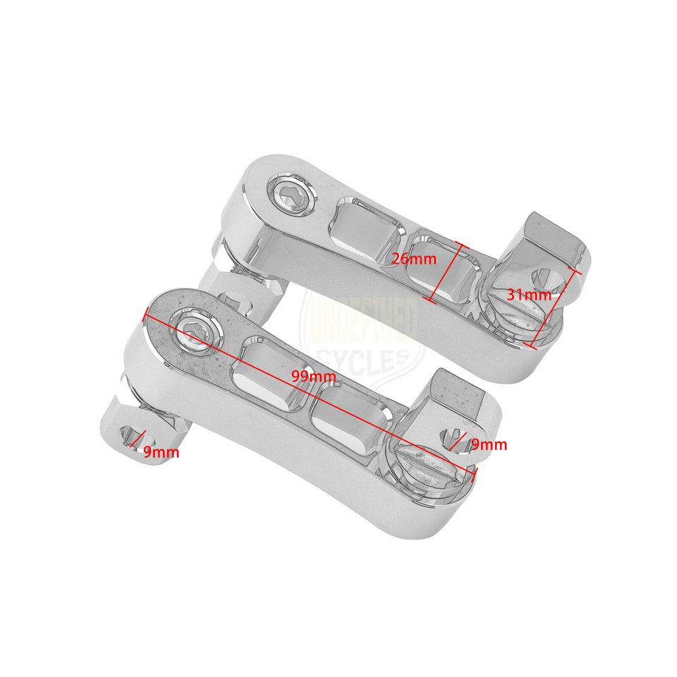Male Mount Foot Peg Extensions For Harley Electra Glide Road King ...