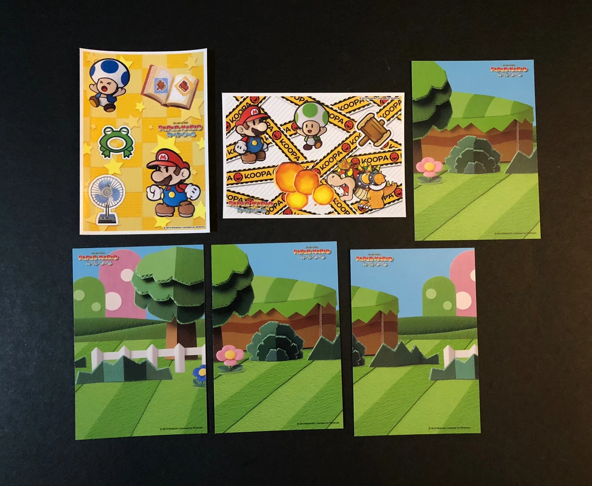 Super Paper Mario Cards