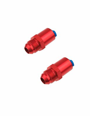 Fuel Rail Adapter Fittings Feed/Return AN 8/6 PUSH ON RED LT1 LT4 LS1 ...