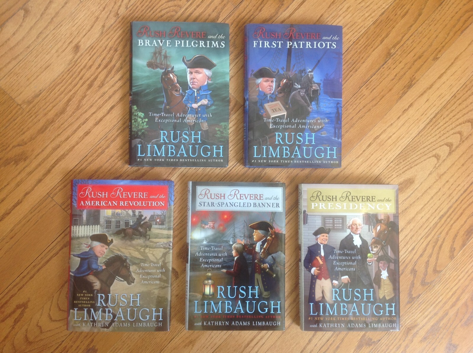 RUSH REVERE Books 1-5 Hardcover Lot Complete Set By Rush Limbaugh ...
