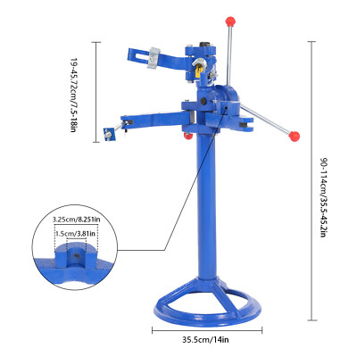 Auto Spring Compressor Hand Operate 16 In Max.Height Strut Coil Spring ...
