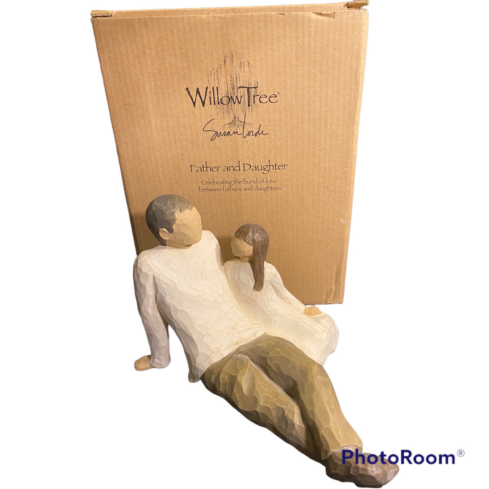 Willow Tree Father and Daughter Figurine Susan Lordi 2001 Demdaco With ...