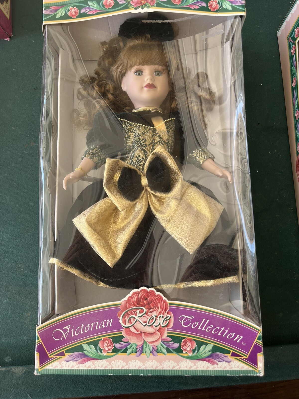 VICTORIAN ROSE COLLECTION GENUINE PORCELAIN DOLL 1997 | eBay