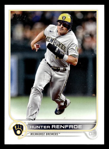 Hunter Renfroe 2022 Topps Update #US58 Milwaukee Brewers Baseball | eBay
