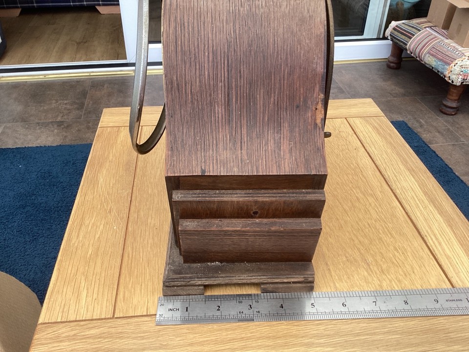 Vintage British Made Art Deco Mantle Clock Non working Restoration ...