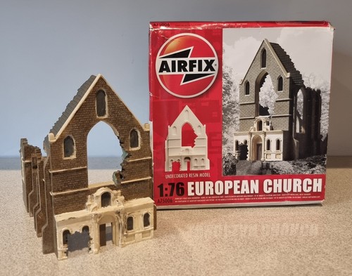 Airfix European Church 1/76 Scale Model Kit - Painted | eBay