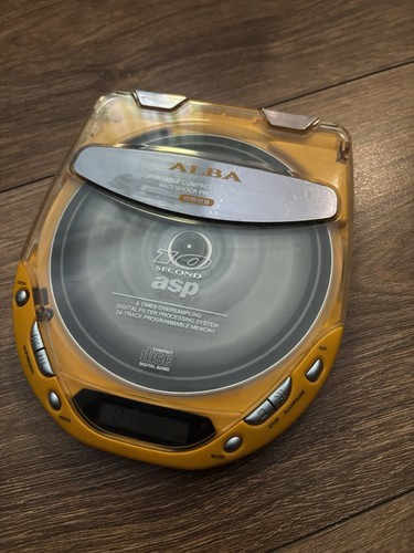 ALBA PCD318 Portable CD Player Walkman Discman Anti-Shock ESP Vintage ...
