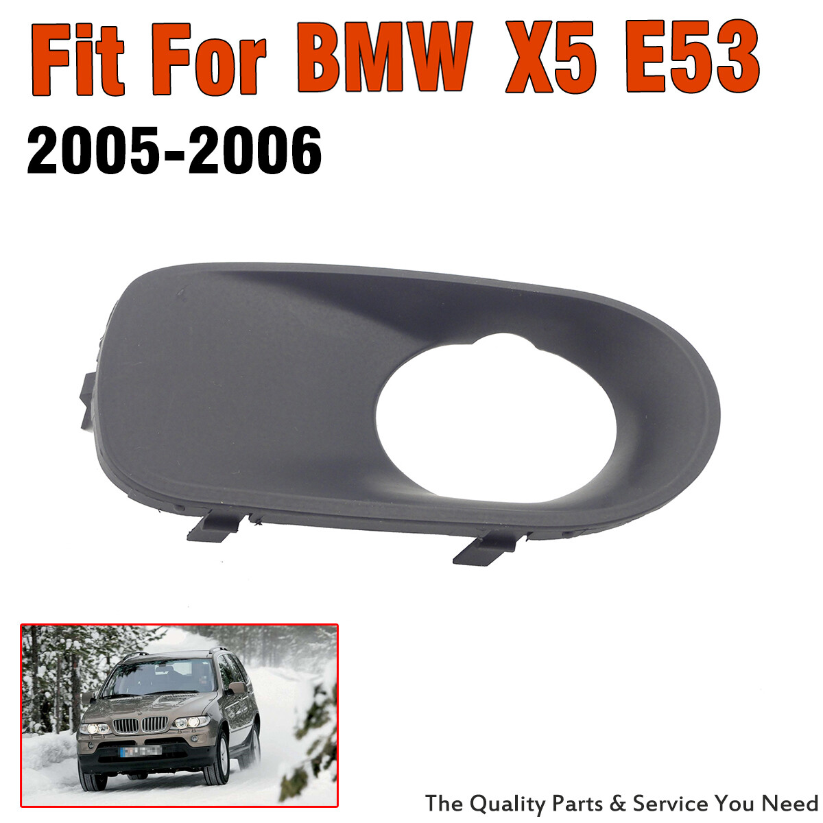 Front Fog Light Lamp Bezel Cover Trim Right 51117129300 for BMW E53 X5 ...