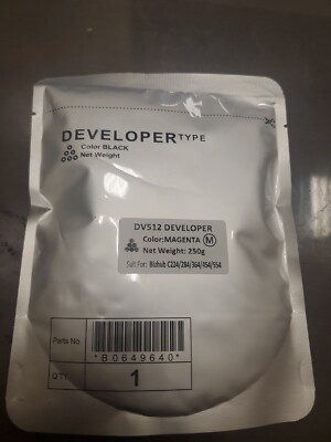 Konica Minolta Developer DV-512M MAGENTA (non-OEM) 250g | eBay