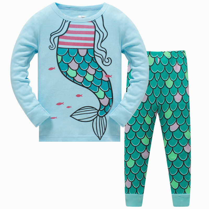 Kids Boys Girls Pyjama Pyjamas Set PJs Sleepwear Nightwear Size 3 4 5 6 ...