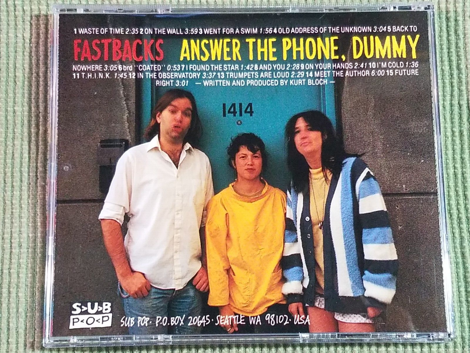 FASTBACKS ANSWER THE PHONE, DUMMY 15 TRACK CD FREE SHIPPING | eBay