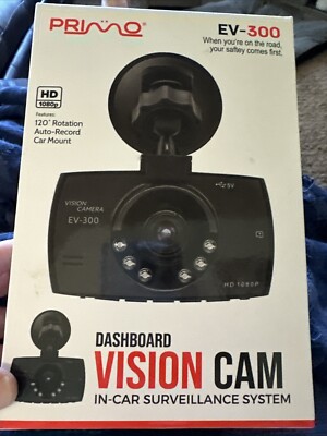 New Primo Dashboard Vision Cam In-car Surveillance System Sealed Box | eBay