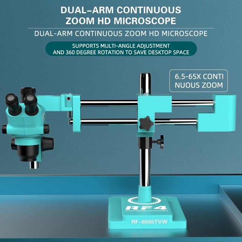 RF4 Microscope Cell Phone Motherboard Repair HD Microscope 7-50X Dual ...