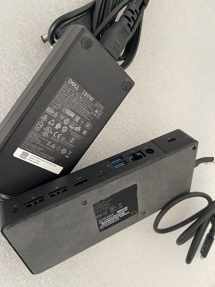 Dell WD19/WD19S/WD19DC/WD19DCS/WD19TB/WD19TBS K20A001 USB-C Docking ...