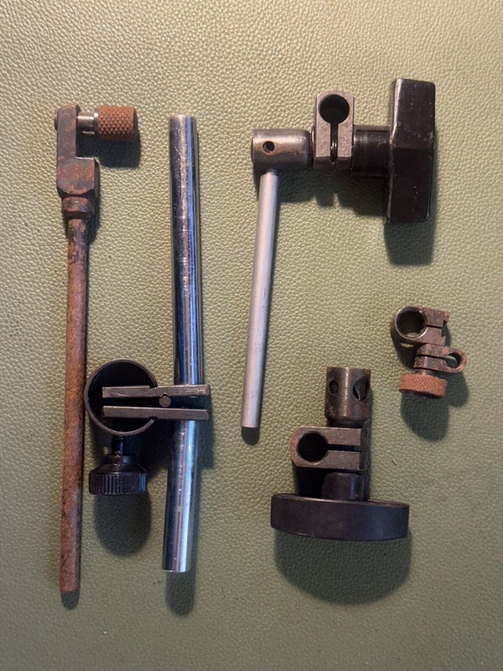 5 Various Fine Adjustable Arms Posts Clamps for Dial Test Indicator | eBay