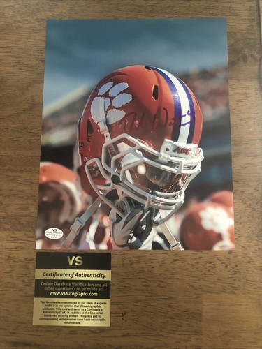Deshaun Watson Clemson Tigers Signed Autographed 8x10 Photo COA | eBay