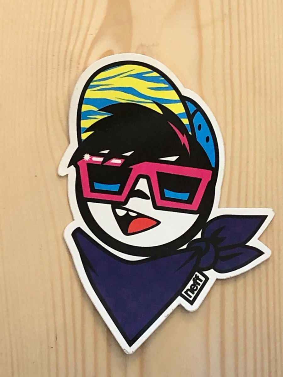 Neff Stickers Buy NEFF Classic Boy Sticker/Decal (Green) Online At
