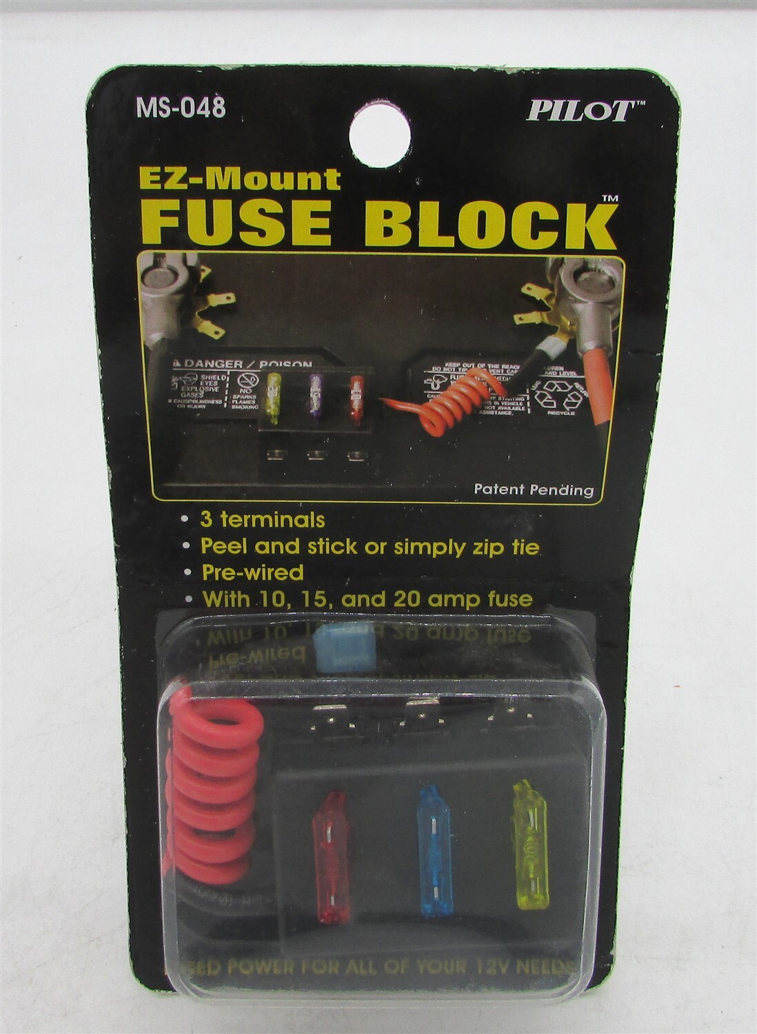 Pilot Automotive Performance Switch Quick Connect Fuse Block - MS-048 ...