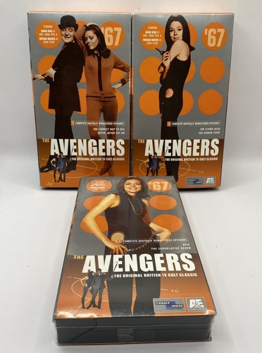 The Avengers: ‘67 Collection - Set 2 (1998 VHS) 3 Tape Lot- Like New (1 Sealed) 733961171402| eBay