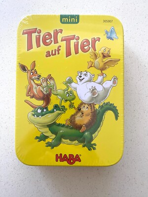 Stacking game in tin - Animal Upon Animal mini (Tier auf Tier mini) | eBay