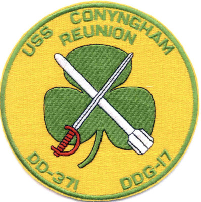 5" NAVY USS DDG-371 CONYINGHAM EMBROIDERED PATCH | eBay