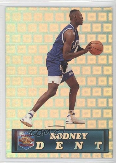 1994-95 Pacific Crown Collection Prism - Gold #12 Rodney Dent (RC) for ...