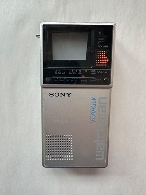 Sony Voyager Watchman Model FD-20AEB July 1984 Tested Working Portable ...