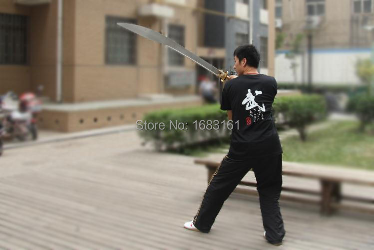 BaGua Dao Wushu BroadSwords Chinese Two Handed Swords with Free Shipping! | eBay