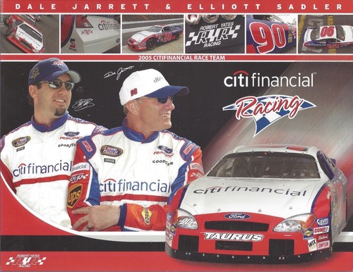 2005 DALE JARRETT / ELLIOTT SADLER "CITI FINANCIAL" #90 NASCAR BUSCH ...