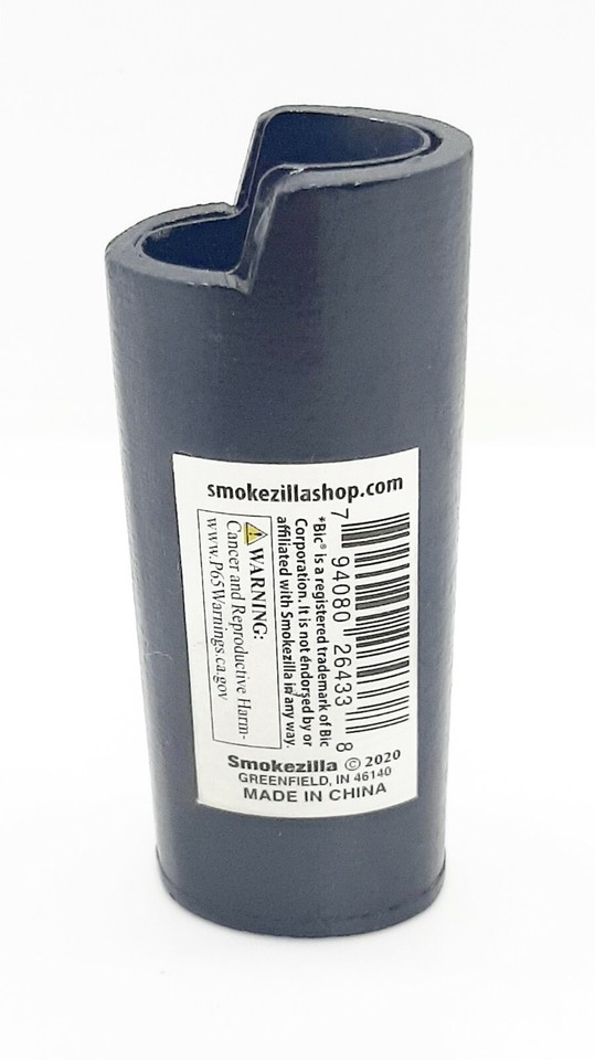 Smokezilla Half Skull Style #2 Dark Wood Metal Lined Bic Cigarette ...