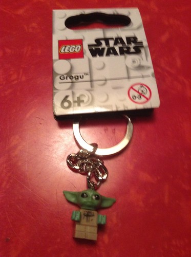 LEGO STAR WARS ~ GROGU Minifigure Keychain Hanger Genuine Minifig Gift ...