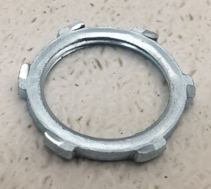 102-S BRIDGEPORT 3/4 INCH ZINC PLATED STEEL CONDUIT LOCKNUT | eBay