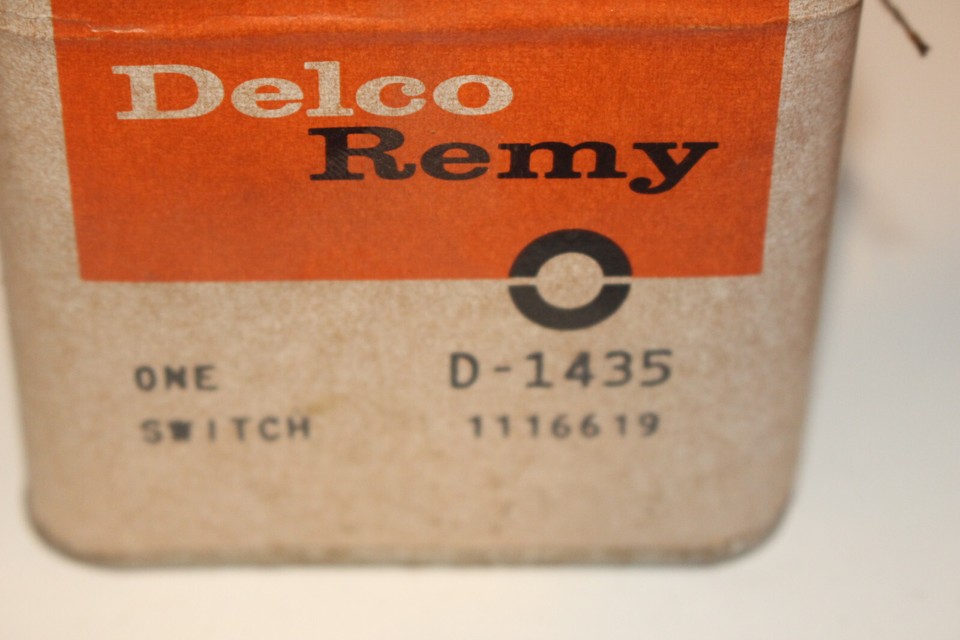 NOS Delco Remy 1116619 / D1435 - Ignition Switch - 1962-65 Cadillac | eBay