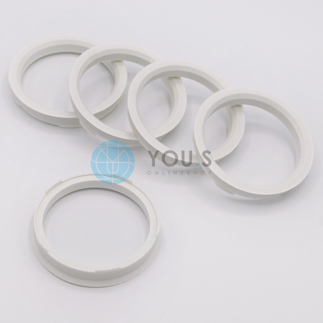 10 X Centring Ring Distance Ring for Alloy Wheels Fz75 67 0 - 58 1 Mm ...