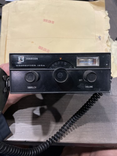 GOOD JOHNSON MESSENGER 123A CB 2-Way Radio with Microphone | eBay
