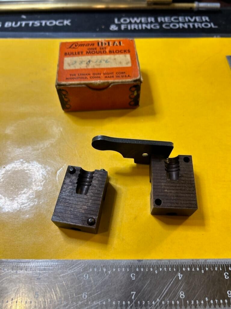 Ideal / Lyman #358156 1-cavity bullet mold & Original Box, for .44 Cal ...