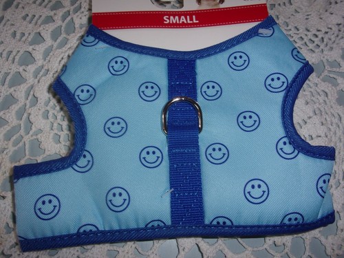 SMILEY FACE Simply Dog Body Harness Vest S Small New | eBay