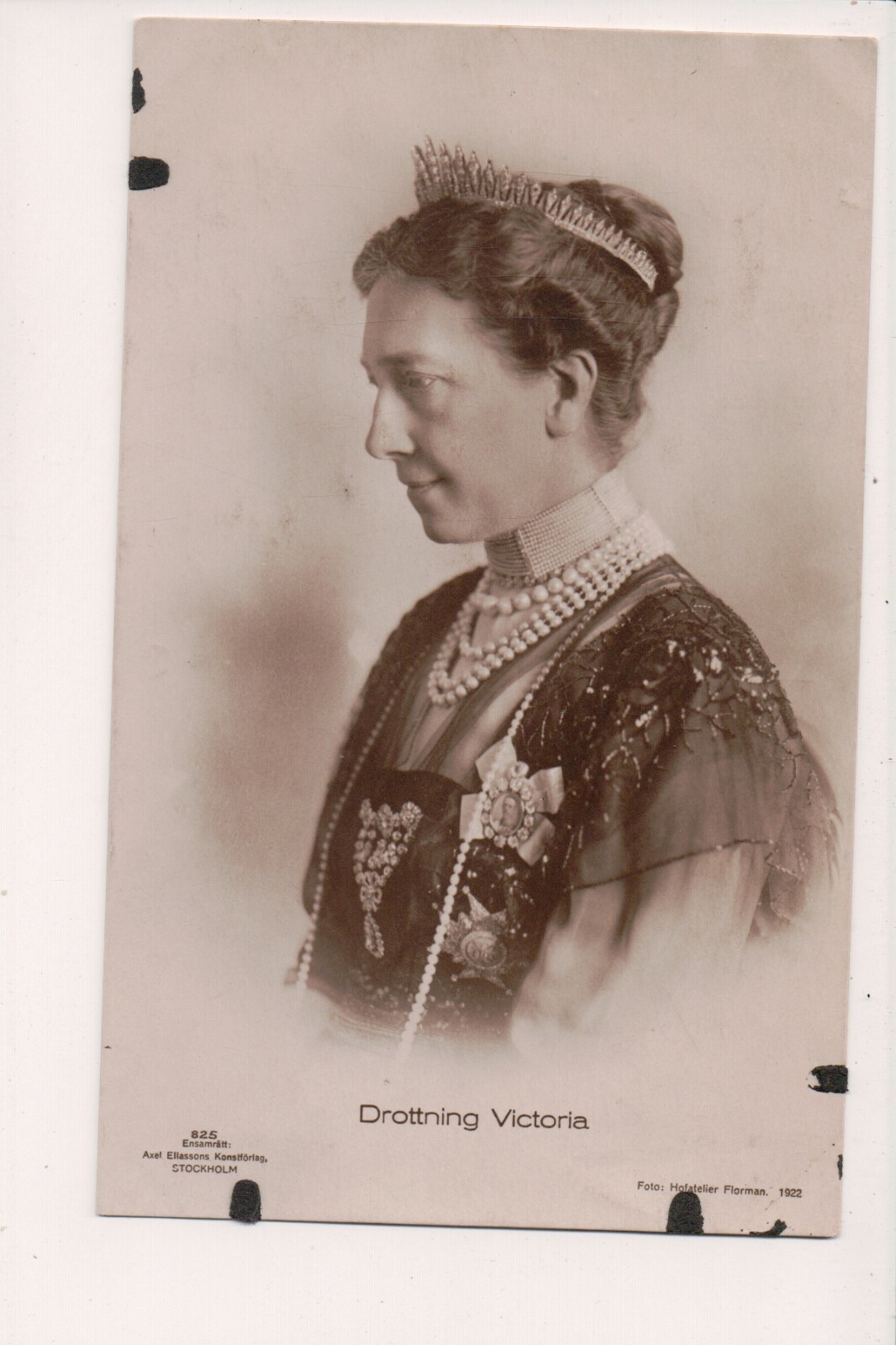 Vintage Postcard Princess Victoria of Baden Queen of Sweden | eBay