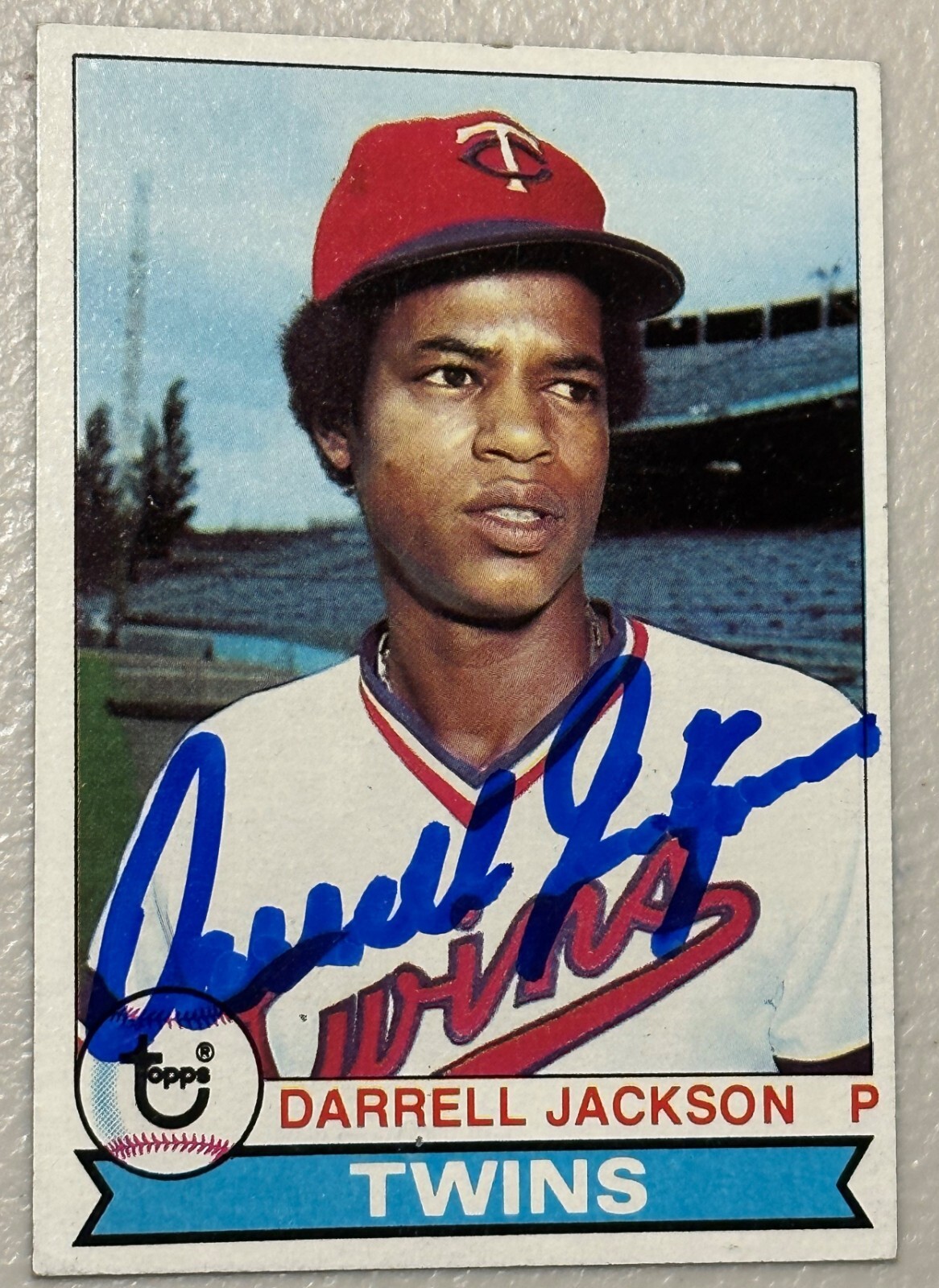 Autographed 1979 Topps #246 Darrell Jackson RC -Minnesota Twins | eBay