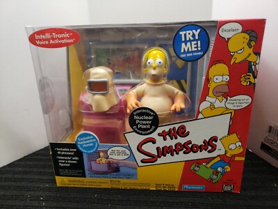 The Simpsons NUCLEAR POWER PLANT Interactive Environment w/RADIOACTIVE ...