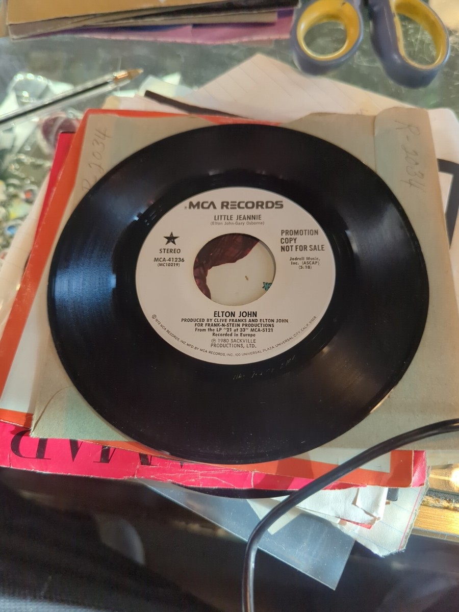 Elton John Little Jeannie Little Jeannie Sheet Music: ELTON JOHN: