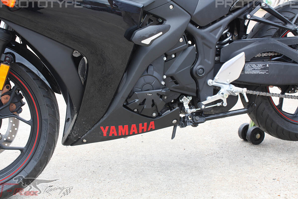 Motorcycle Axle Sliders T-Rex Racing Rear Axle Sliders For Yamaha MT-03 ...