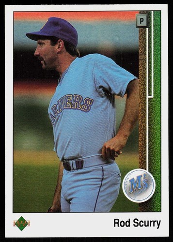 1989 Upper Deck Rod Scurry Seattle Mariners #208 | eBay