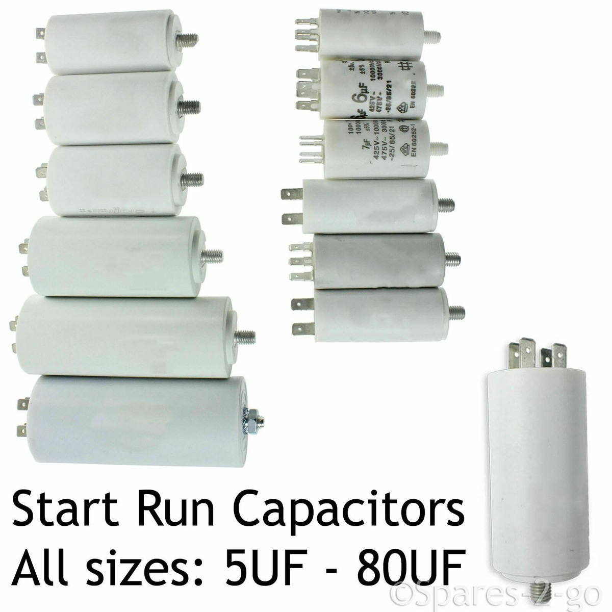 Motor Capacitor Sizing Chart