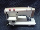 Vintage White sewing machine-gold color | eBay