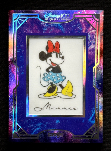 Minnie Mouse 🐭💥 Disney100 PORCELAIN CARD /100! - 2023 KAKAWOW COSMOS | eBay