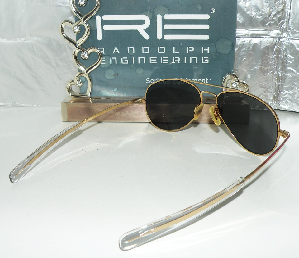 VTG RANDOLPH ENGINEERING RE 23K GP CR 5 ½ AVIATOR USA SUNGLASSES BOX 51 AO RB | eBay