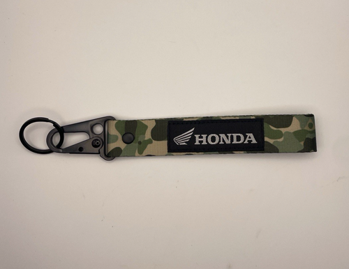 Honda Loop Key Chain Motorcycle UTV ATV Boat Car Keychain Ring Hook ...