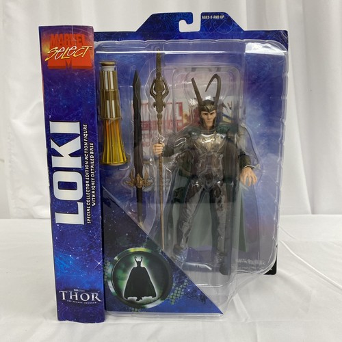 MARVEL Diamond Select LOKI 2011 THOR Mighty Avenger 7” Figure & Base ...