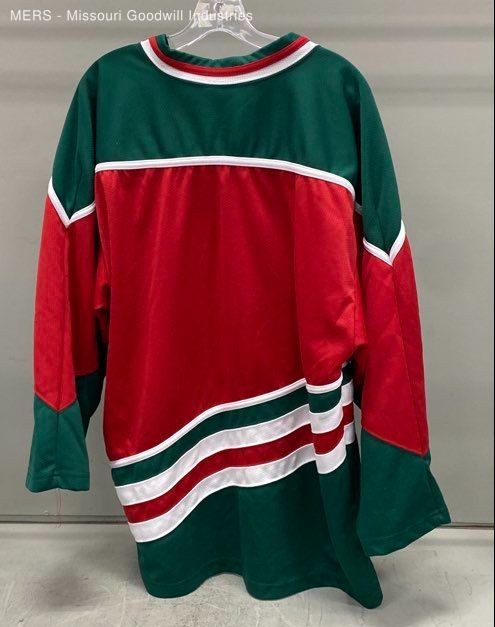 Kobe Red Green Halifax Mooseheads Embroidered Logo Hockey Jersey Size ...